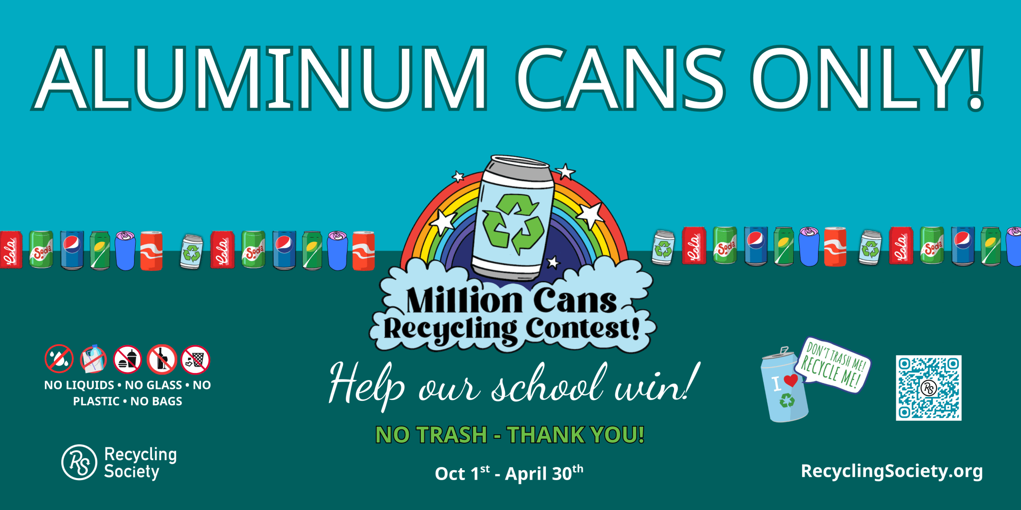 Million Cans Recycling Contest 2025-2026 | Recycling Society